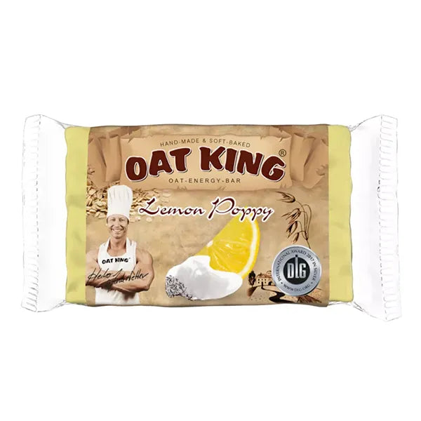 Nutri-bay | OAT KING - Energy Bar (95g) - Lemon Poppy – Nutri-bay.com