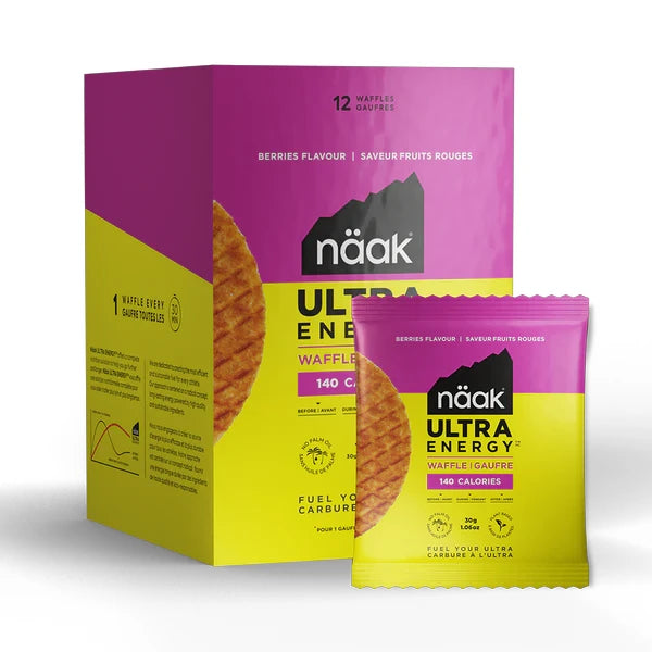 Nutri-Bay | NAAK - Ultra Energy Waffle-Gaufre Box (12x30g) -Goût au ...