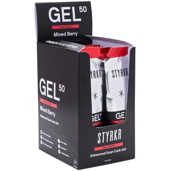 Nutri-Bay | STYRKR - GEL50 Dual-Carb Energy Gel Box - Goût au Choix ...
