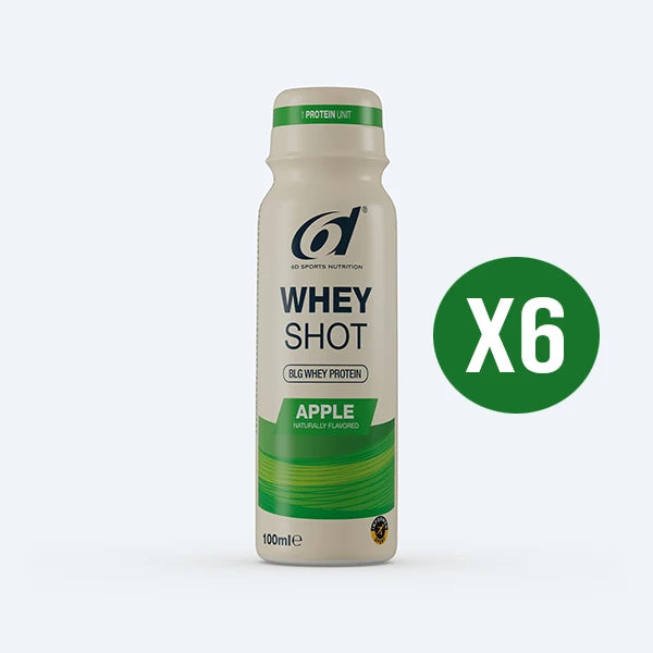 Nutri-Bay | 6D - Whey Shot Box (6x100ml) - Apple – Nutri-bay.com